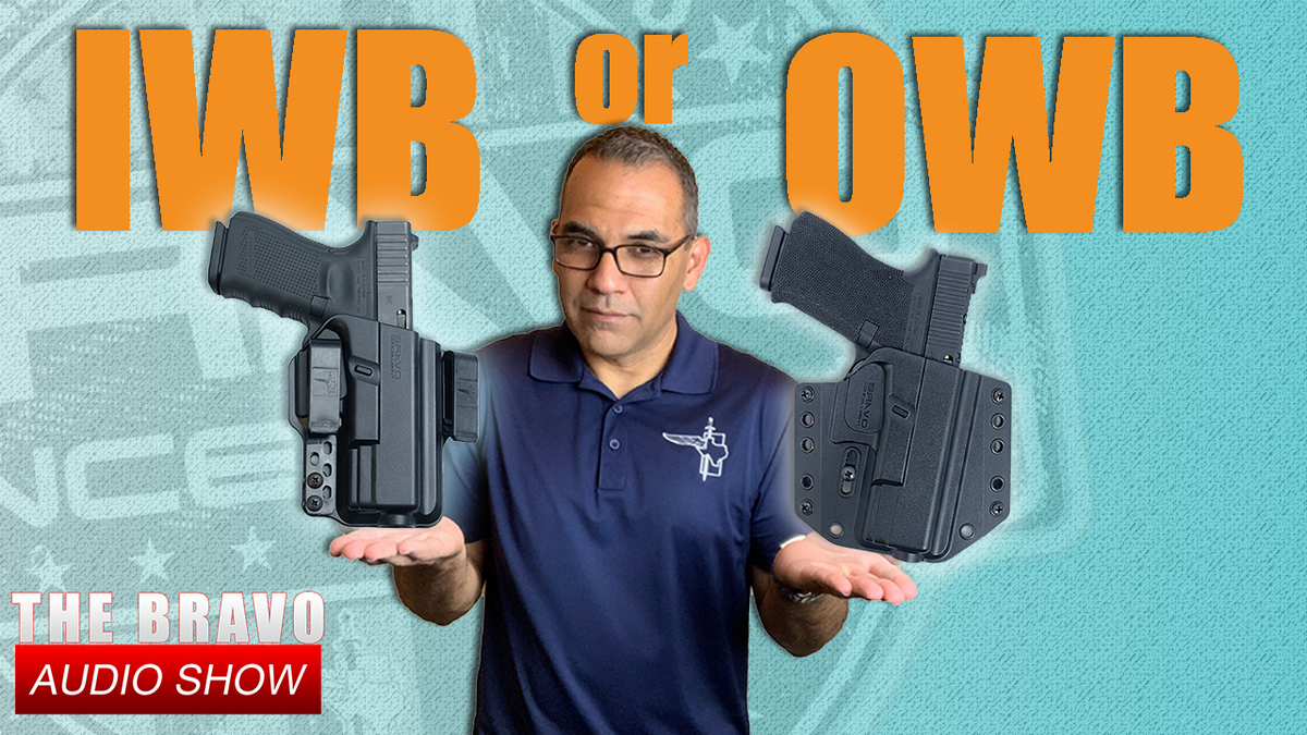 IWB or OWB Carry, Which One Is Best For You?– Bravo Concealment