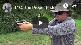 The Proper Pistol Grip– Bravo Concealment