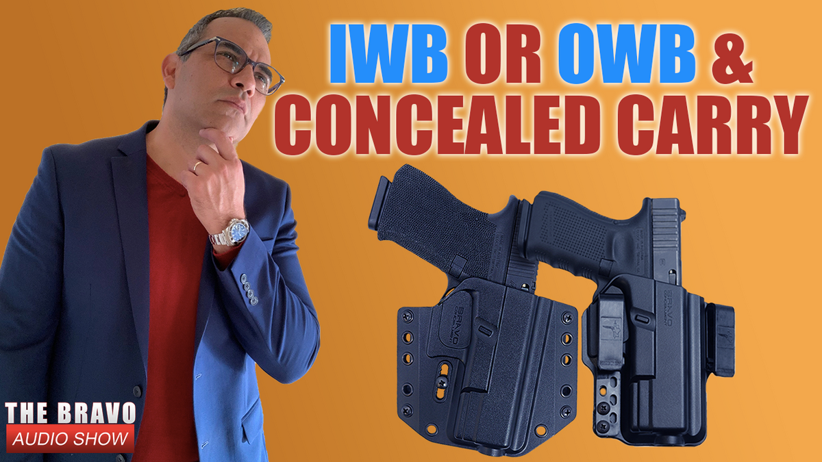 IWB or OWB & Concealed Carry– Bravo Concealment