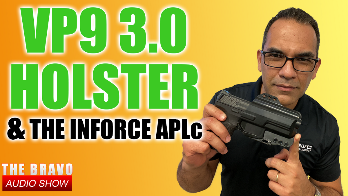 VP9 Holsters and the APLc weapon light– Bravo Concealment