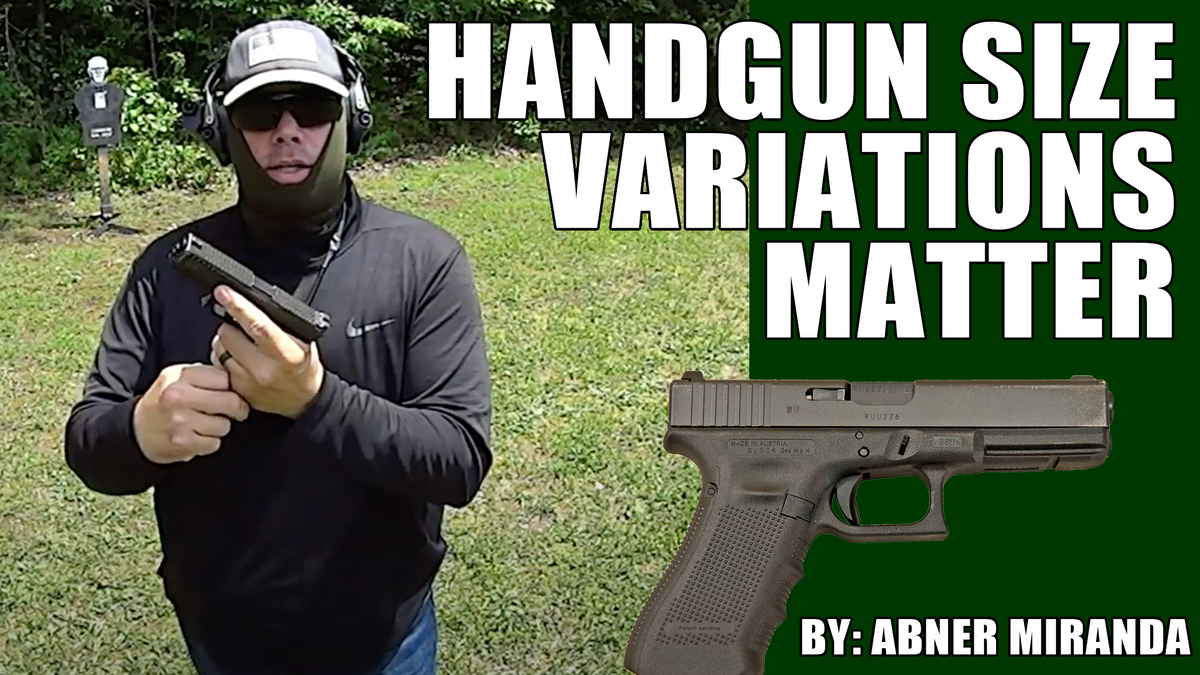 Handgun Size Variations Matter– Bravo Concealment