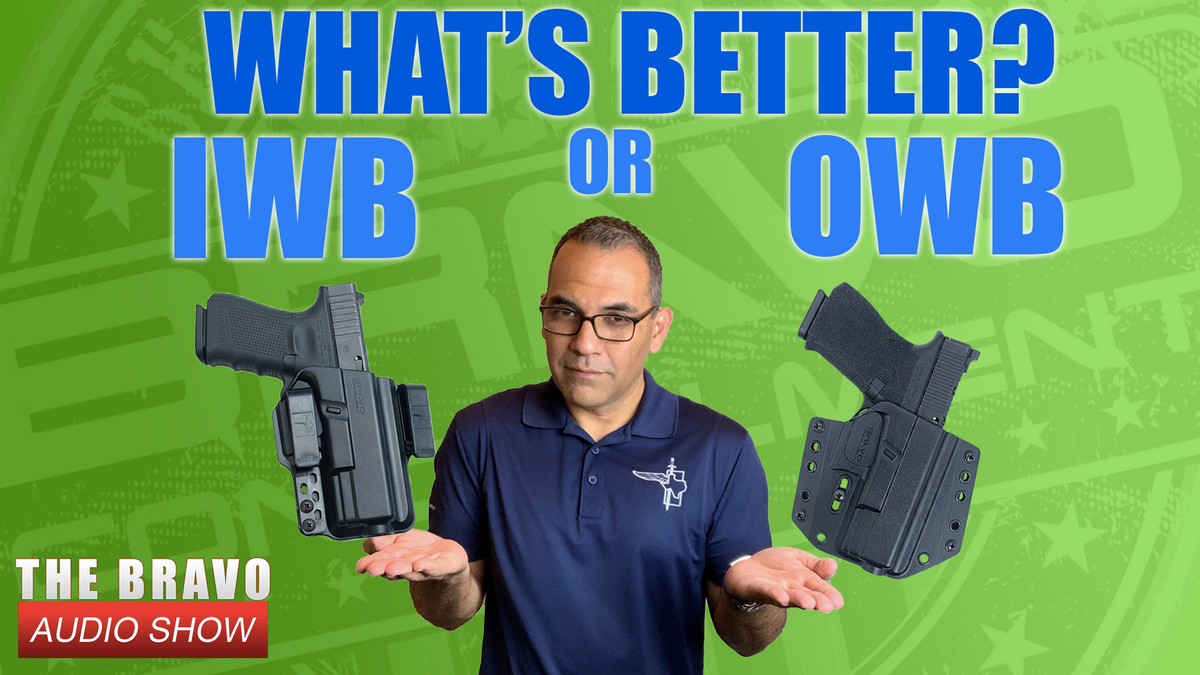 What Is Better, IWB or OWB Carry?– Bravo Concealment